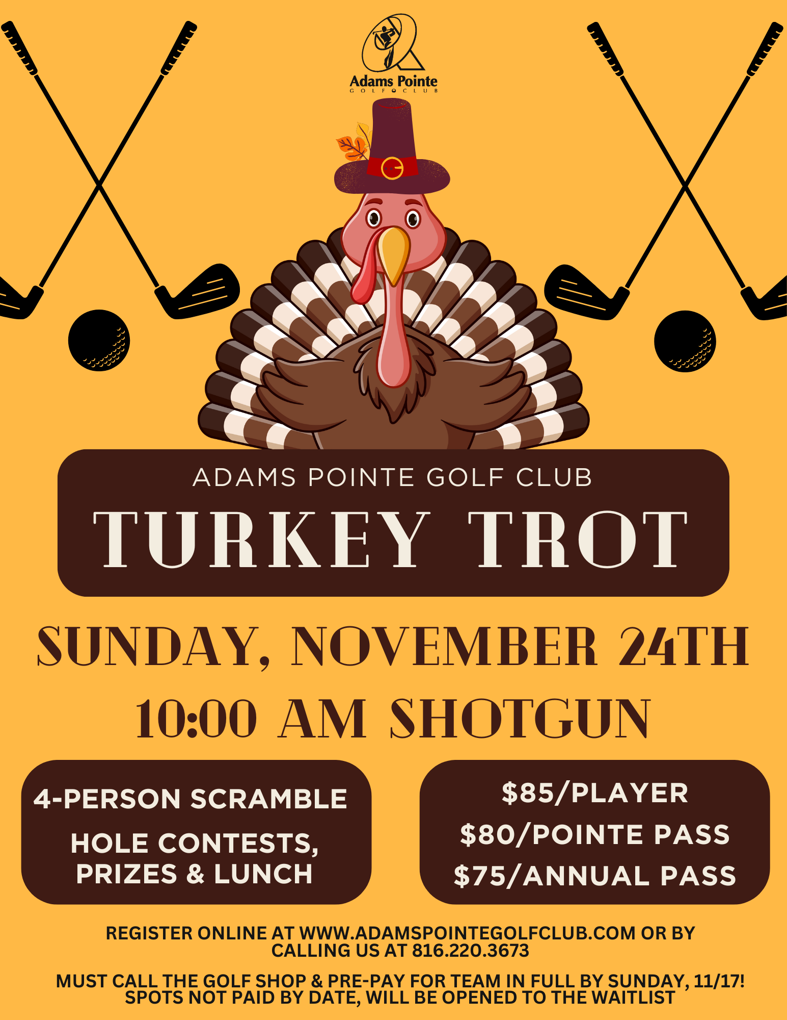 Adams Pointe Golf Club - Home