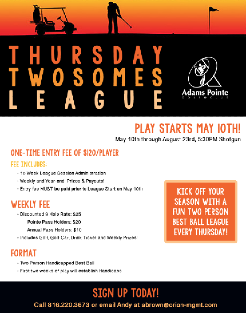 Adams Pointe Golf Course - Home