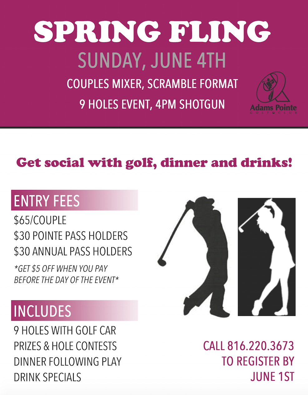 Adams Pointe Golf Course - Home