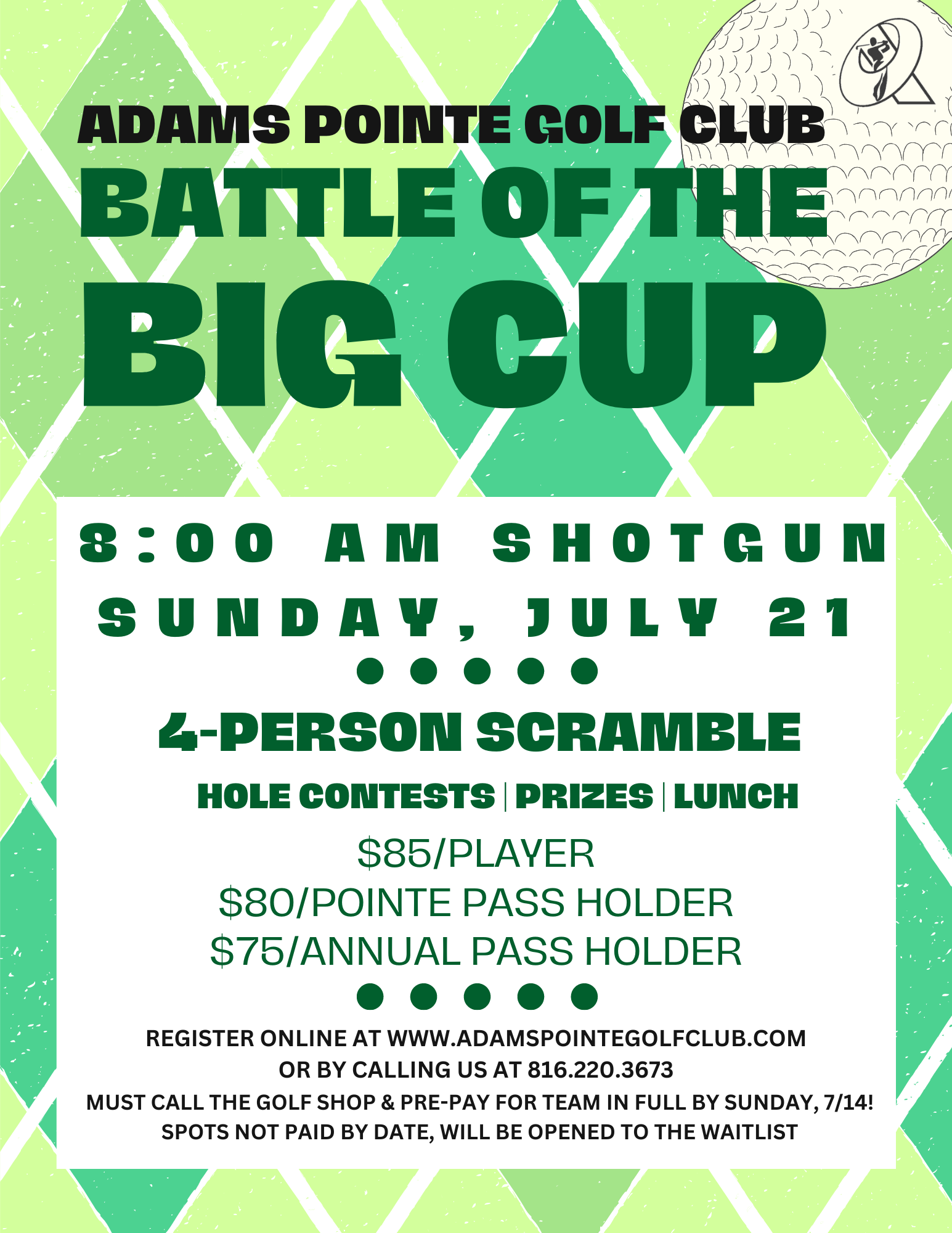 Adams Pointe Golf Club - Home