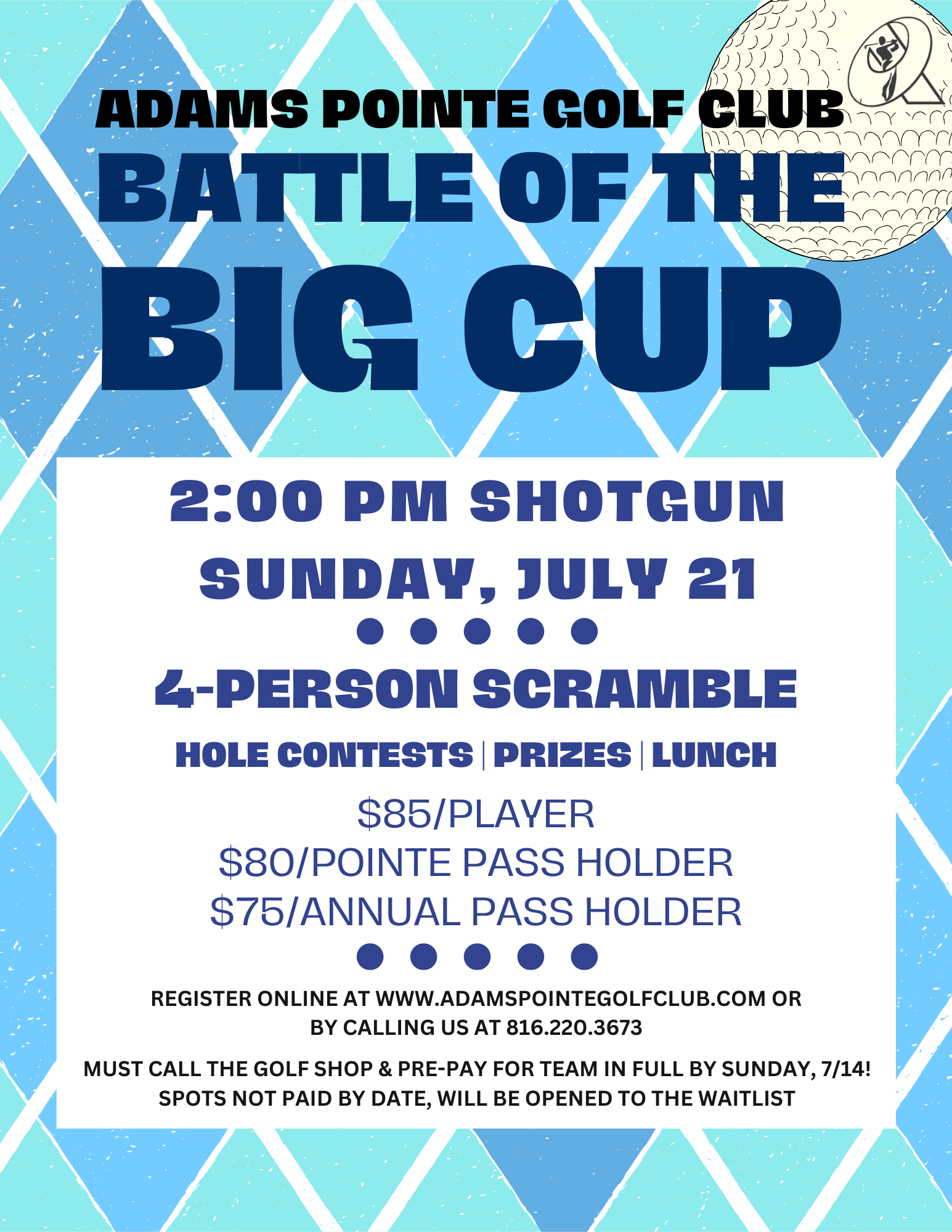 Adams Pointe Golf Club - Home